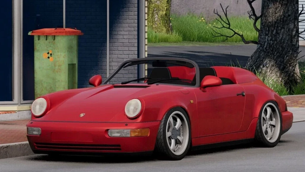 Poersche 911 cabri 1.7 FIX - BeamNG.drive