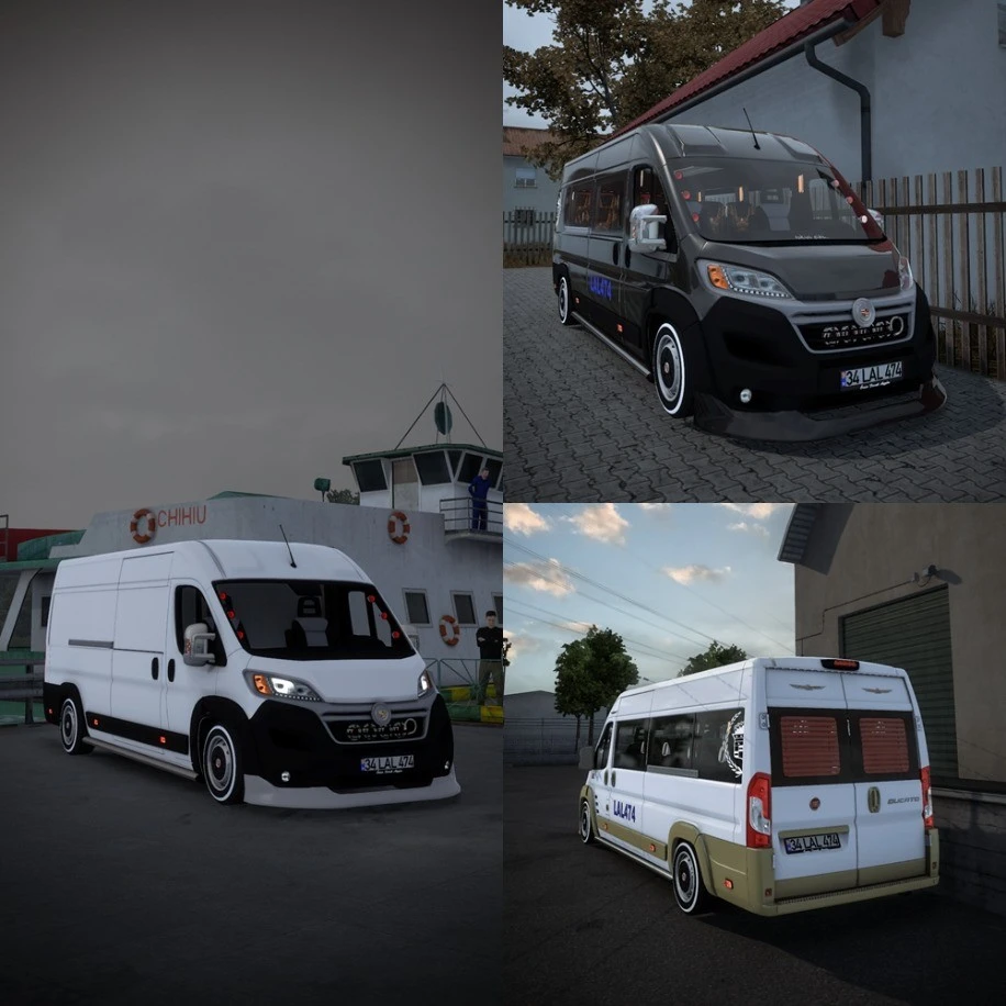 FIAT DUCATO MEGA MODS 1.53 - ETS 2