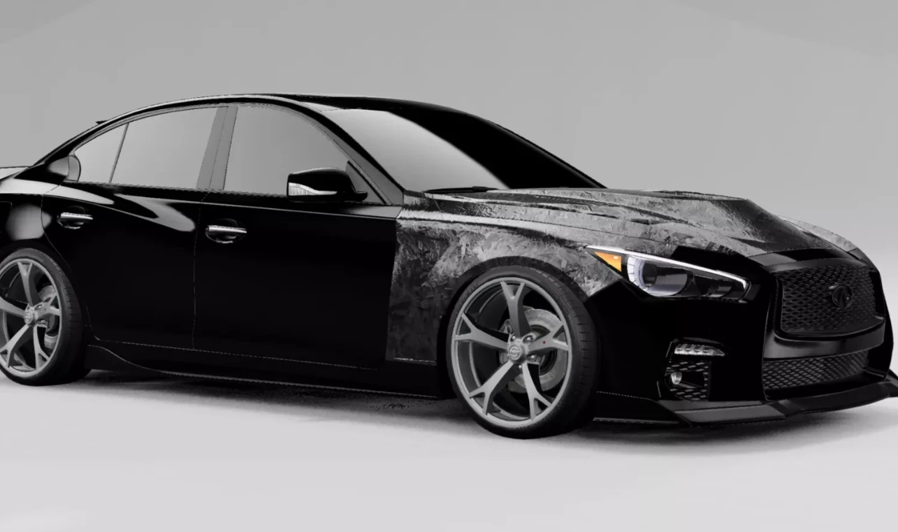 Infiniti Q50 2.0 REWORK - BeamNG.drive