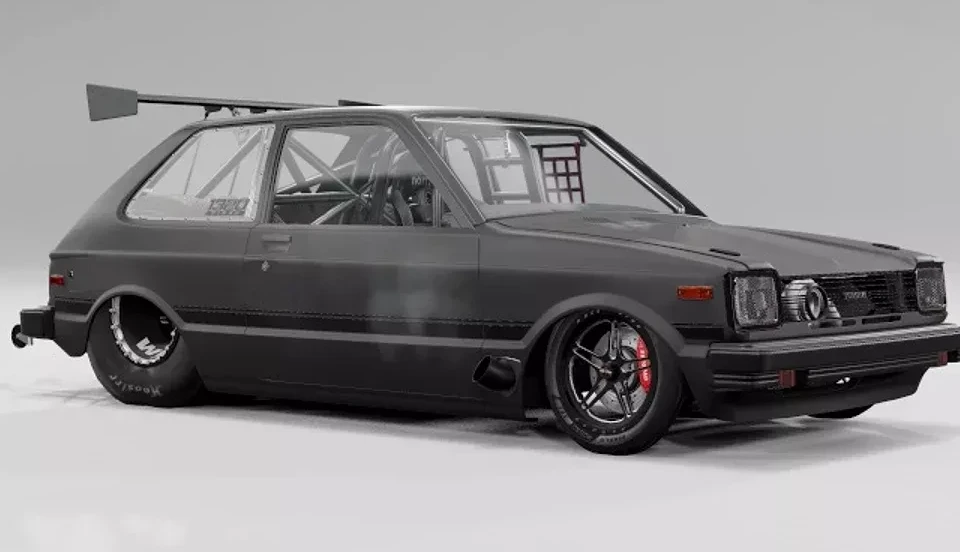 Toyota Starlet Drag Car 1981 1.1.1 FIXED - BeamNG.drive