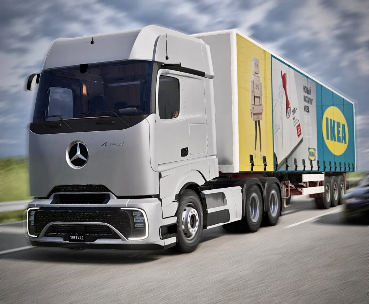 Mercedes-Benz Trucks FIXED LINK - BeamNG.drive