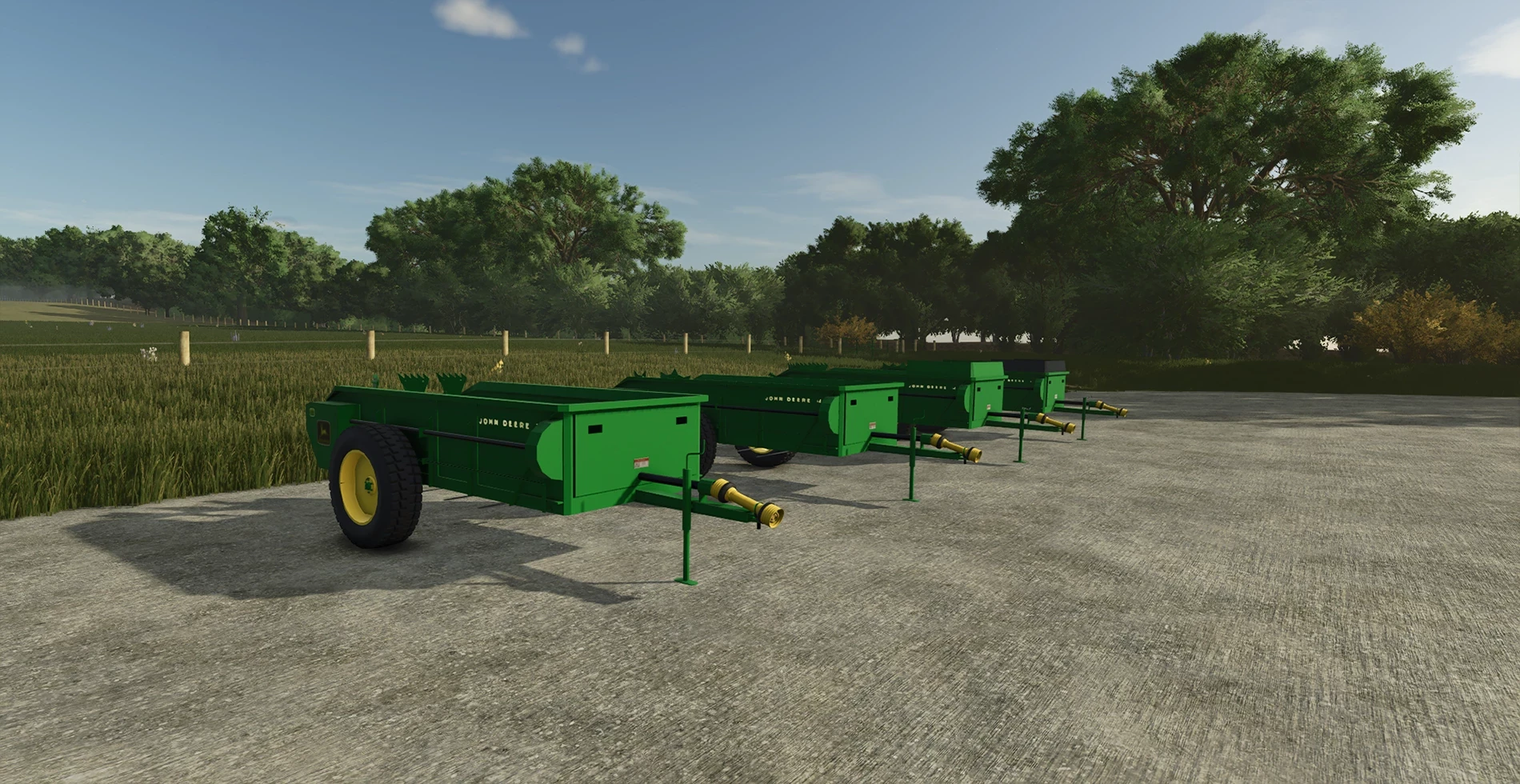 John Deere 34 Manure Spreader FS25 v 1.0 - FS25