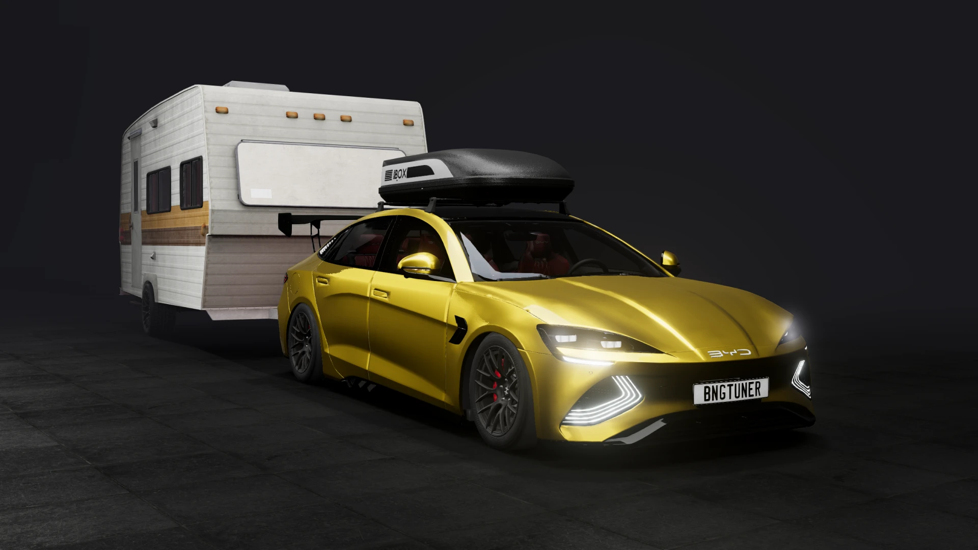 (PAID) 2022 BYD Seal Haibao mod BeamNGTuner Official upload 1.1 ...