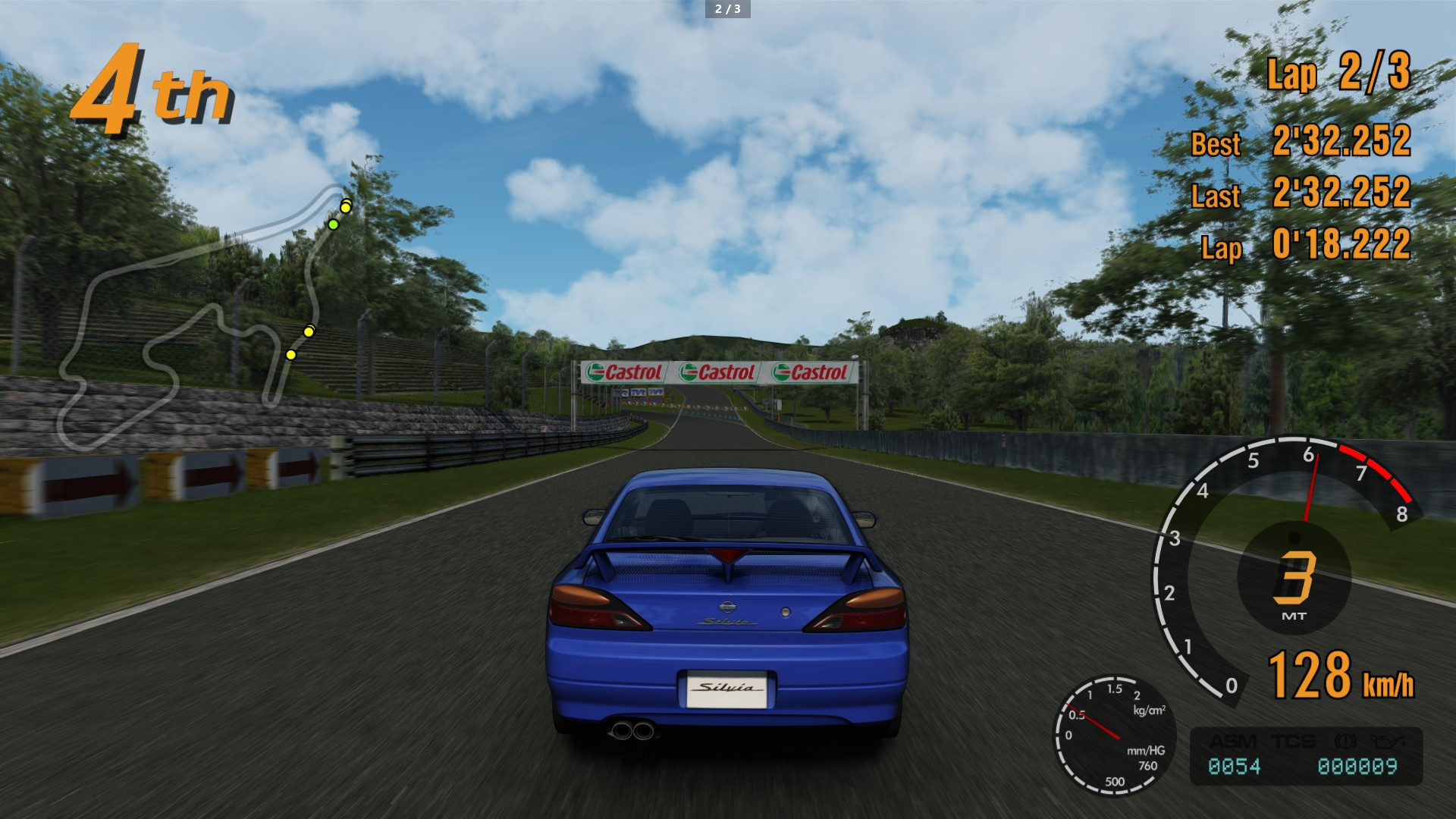 Gran Turismo 3 HUD 0.5.0 - Assetto Corsa