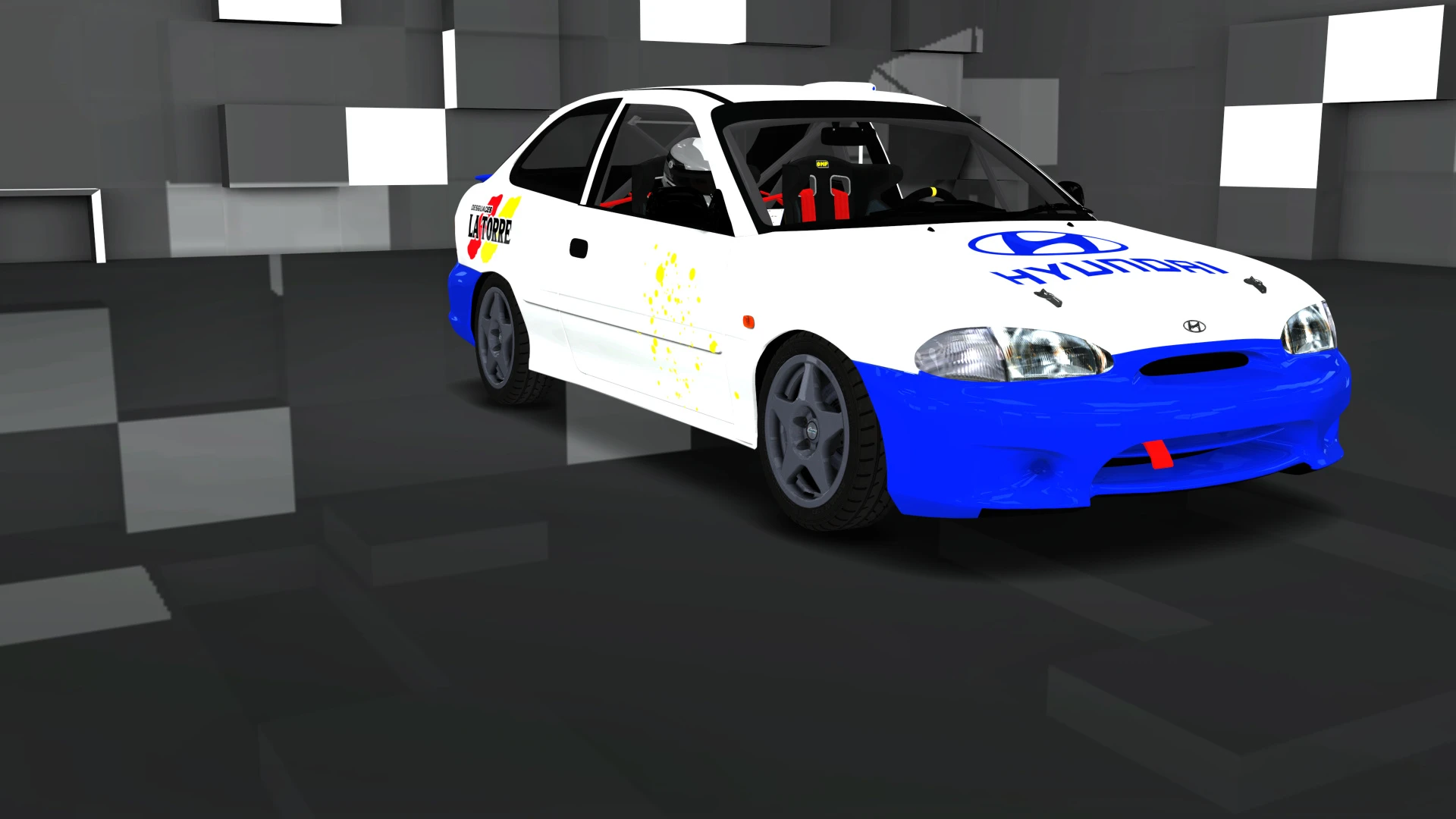 hyundai excel-accent Rally v3 - Assetto Corsa