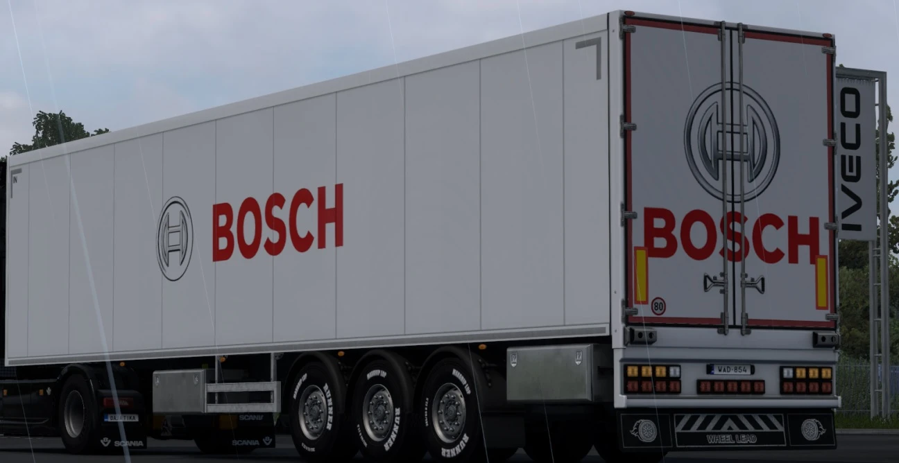 Bosch skin SCS box trailer 1.0 - ETS 2
