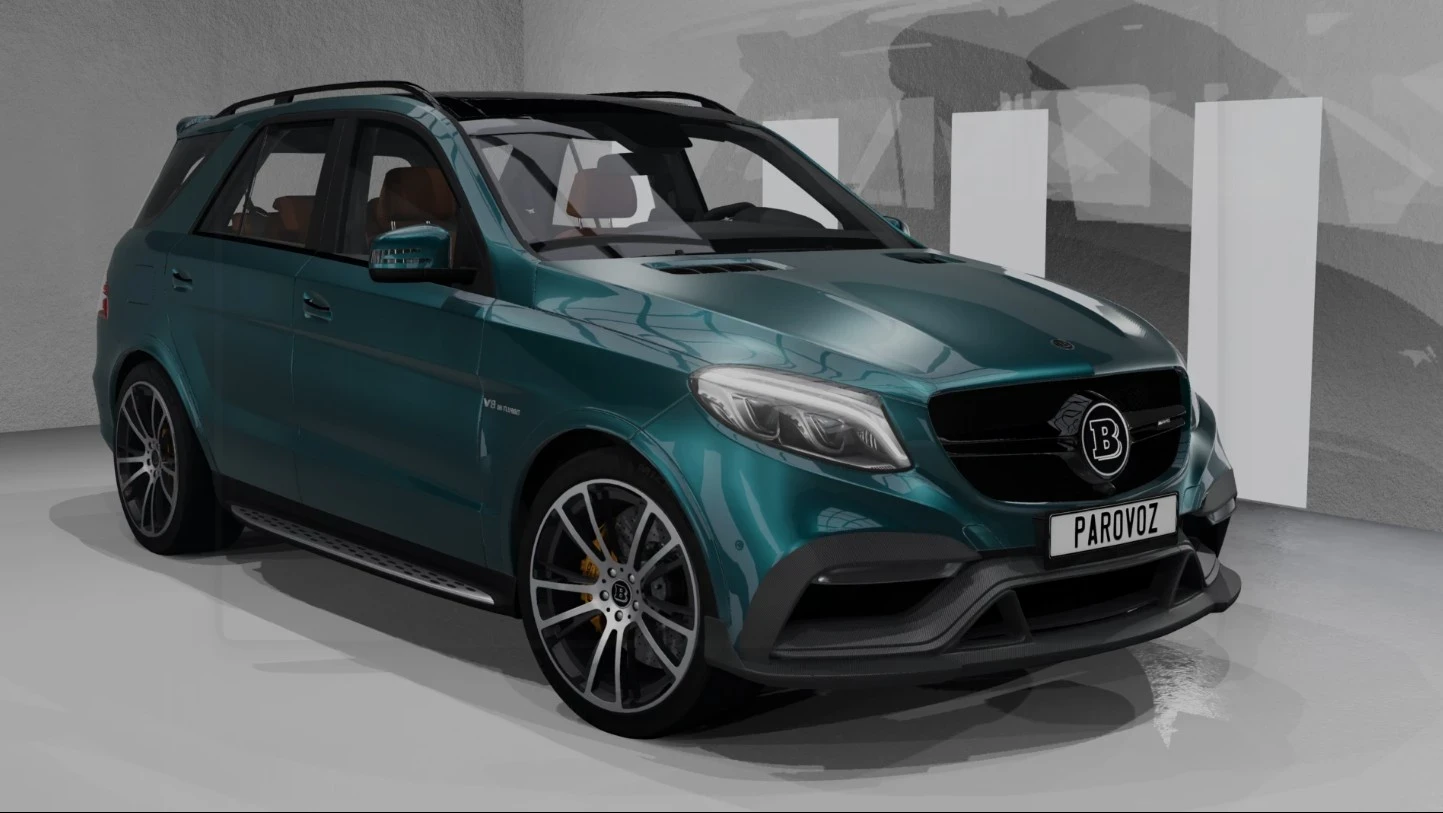 Mercedes-Benz GLE63/ML63 AMG BRABUS TUNING v1.0 - BeamNG.drive
