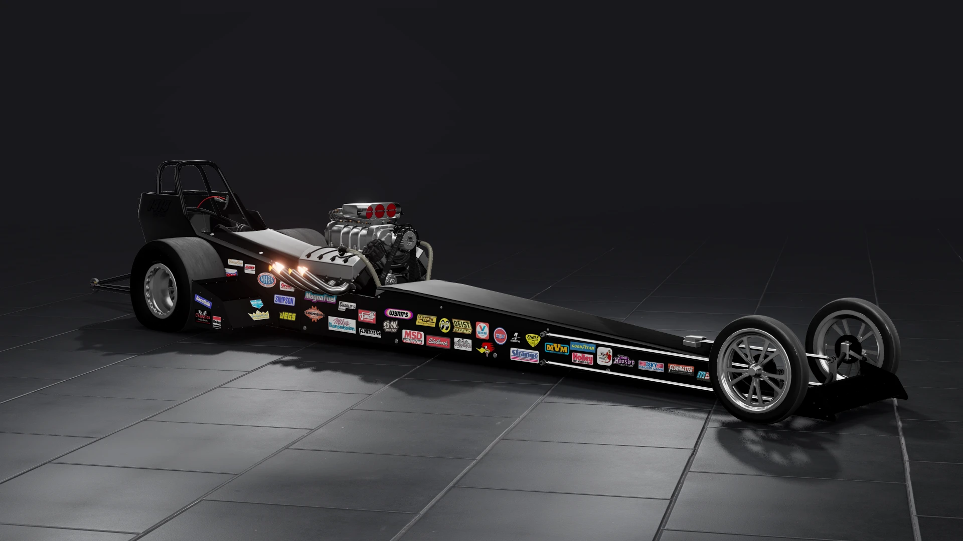 Front Engine Dragster 1.0 - BeamNG.drive