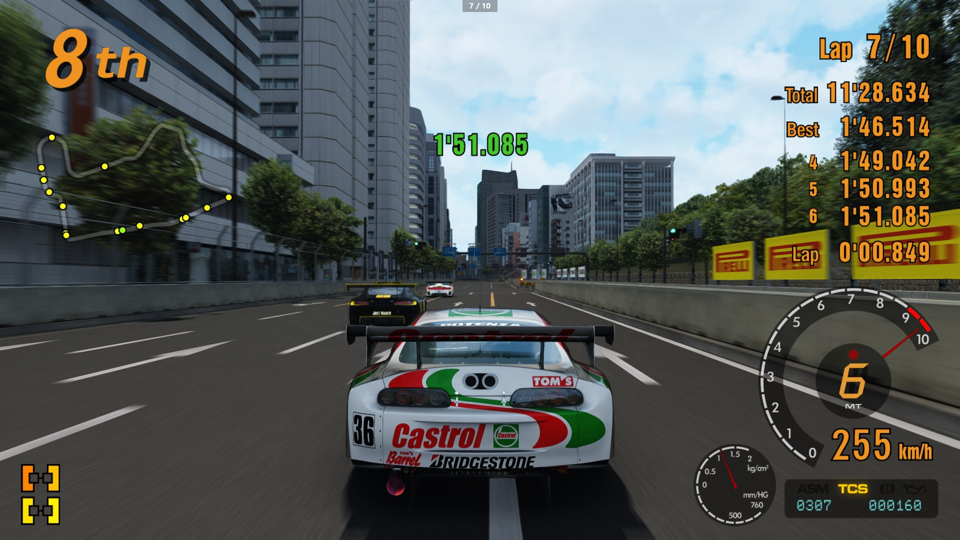 Gran Turismo 3 HUD 0.5.0 - Assetto Corsa
