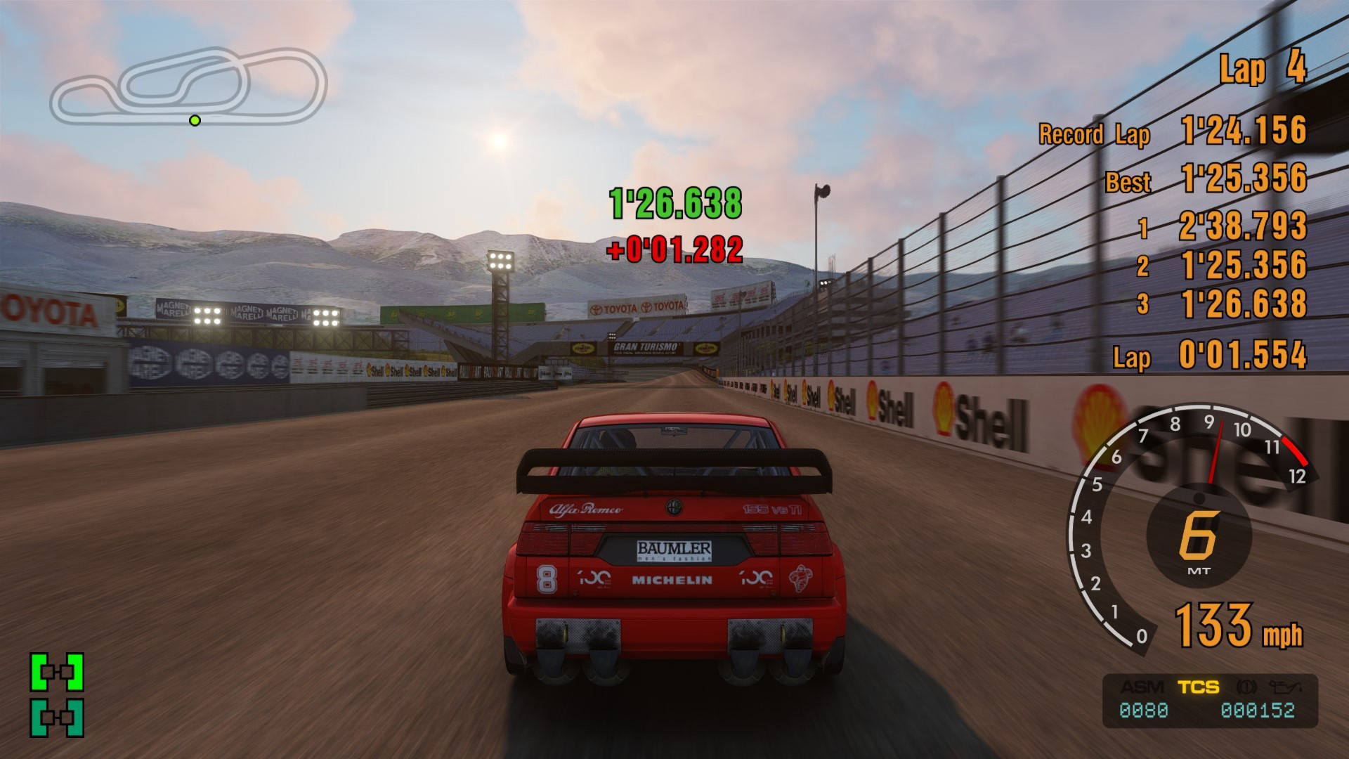 Gran Turismo 3 HUD 0.5.0 - Assetto Corsa