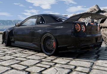 Nissan Skyline R34 GTR 1.0 - BeamNG.drive