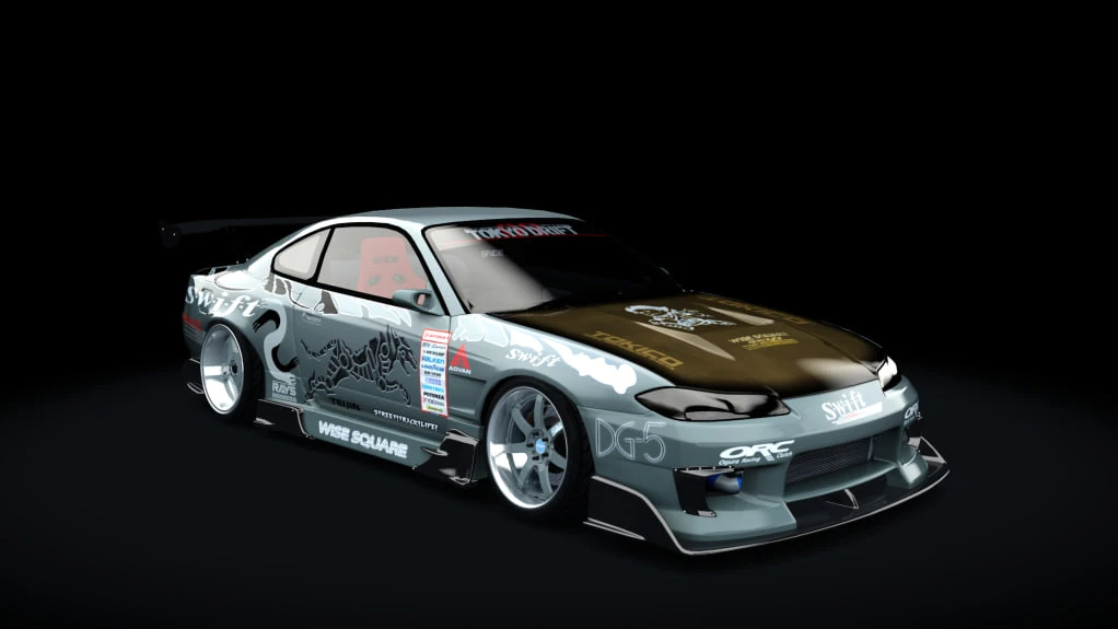 Nissan silvia s15 behrman d1gp spec pro type1 _sa3od 1.2 - Assetto Corsa