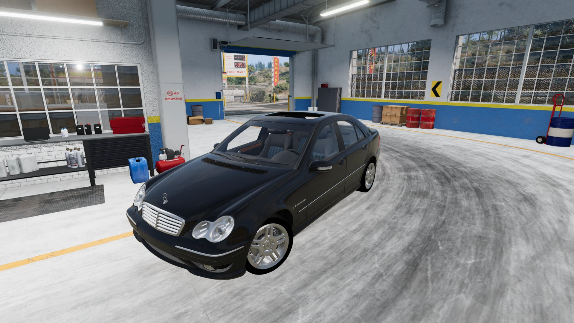 Mercedes Benz W203 C32 AMG 2 - BeamNG.drive