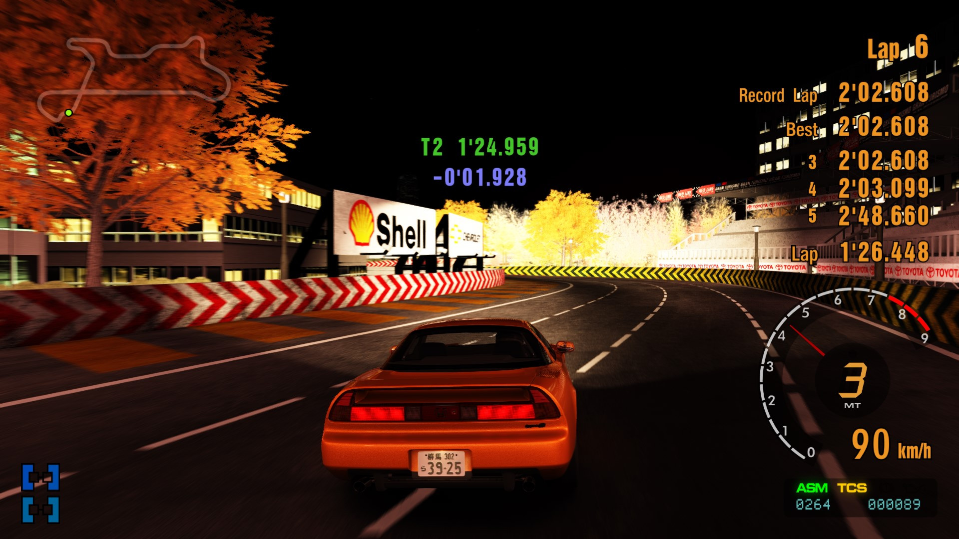 Gran Turismo 3 HUD 0.5.0 - Assetto Corsa