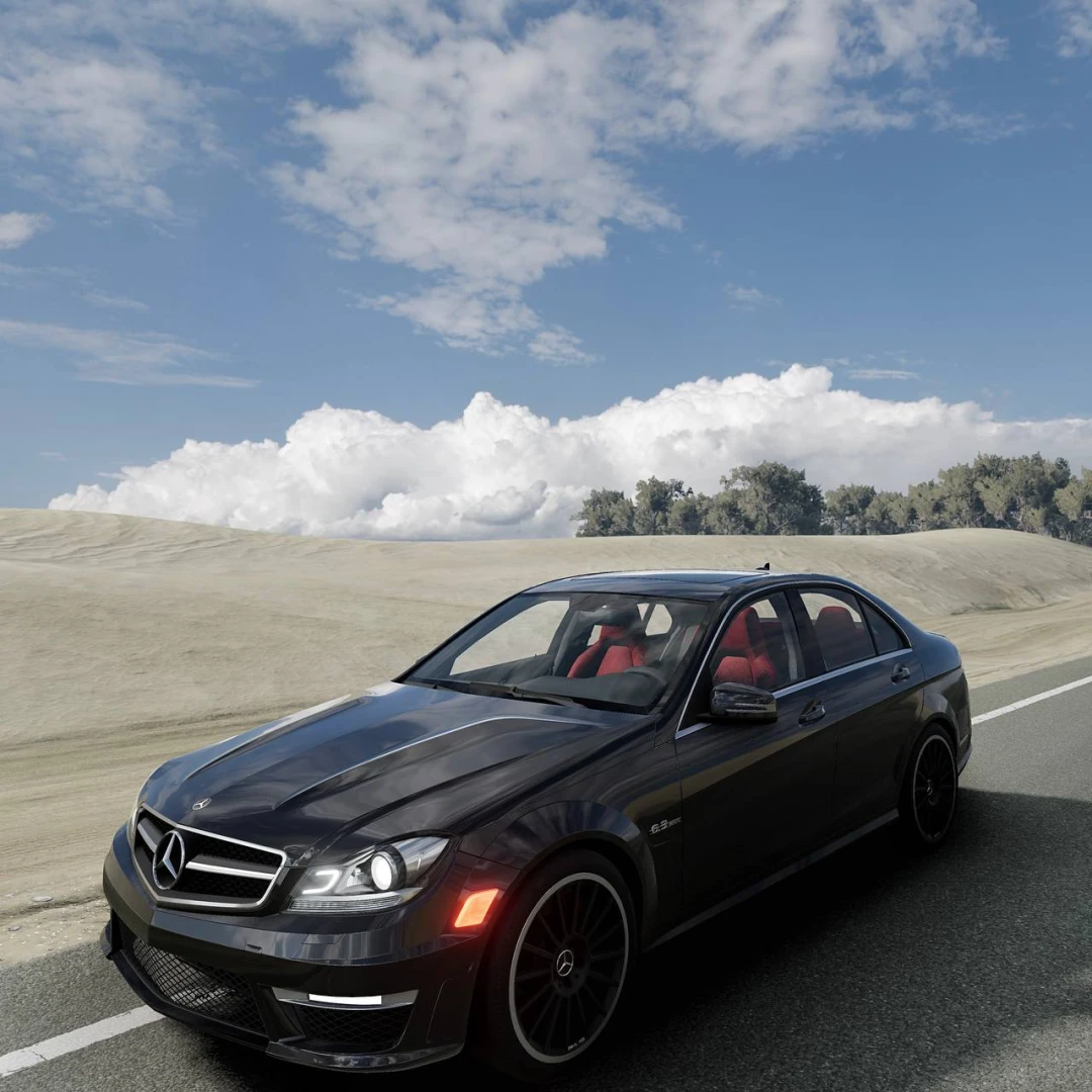 Mercedes Benz C63 AMG 1.0 - BeamNG.drive