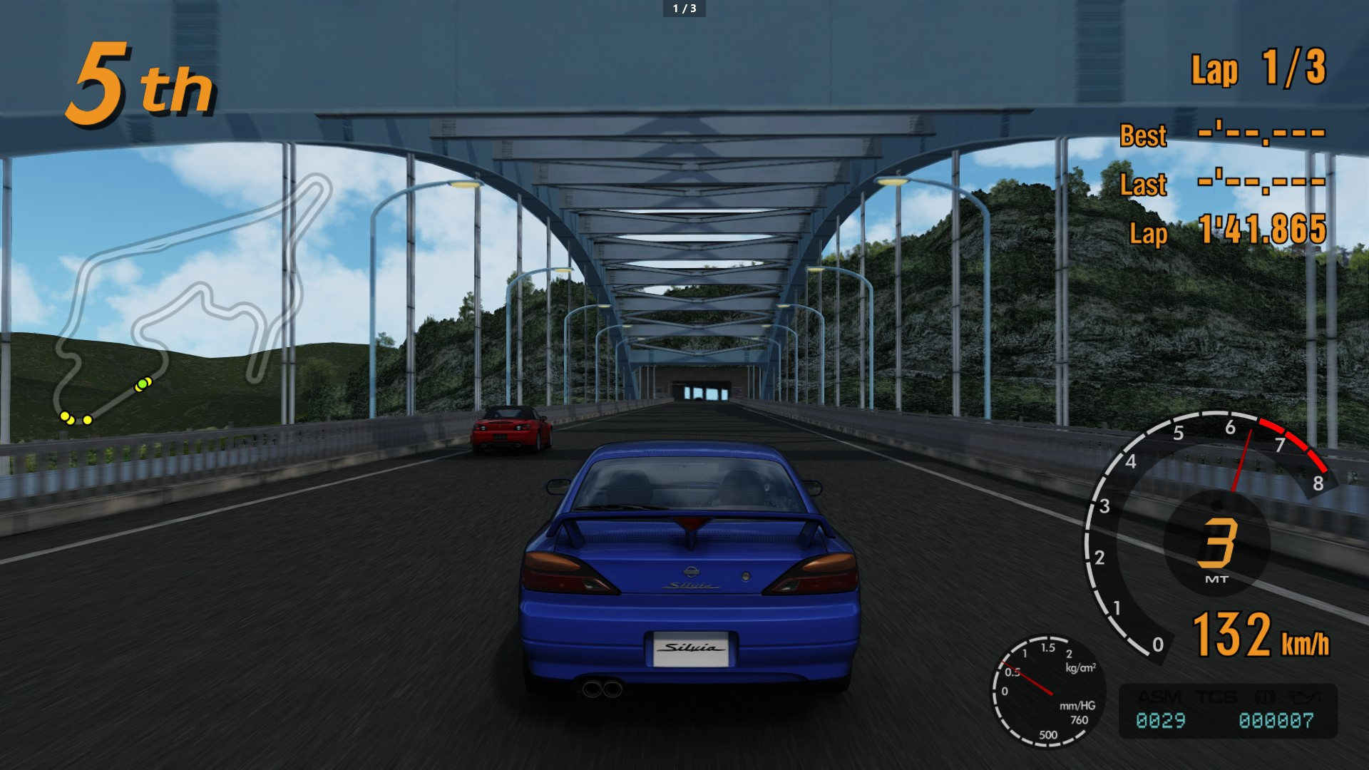 Gran Turismo 3 HUD 0.5.0 - Assetto Corsa
