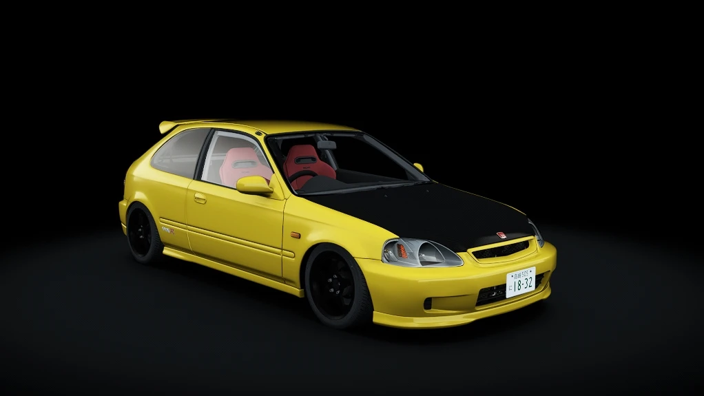 Honda CIVIC TYPE R Spoon (EK9) '99 Kamisaki 2.0.1 - Assetto Corsa