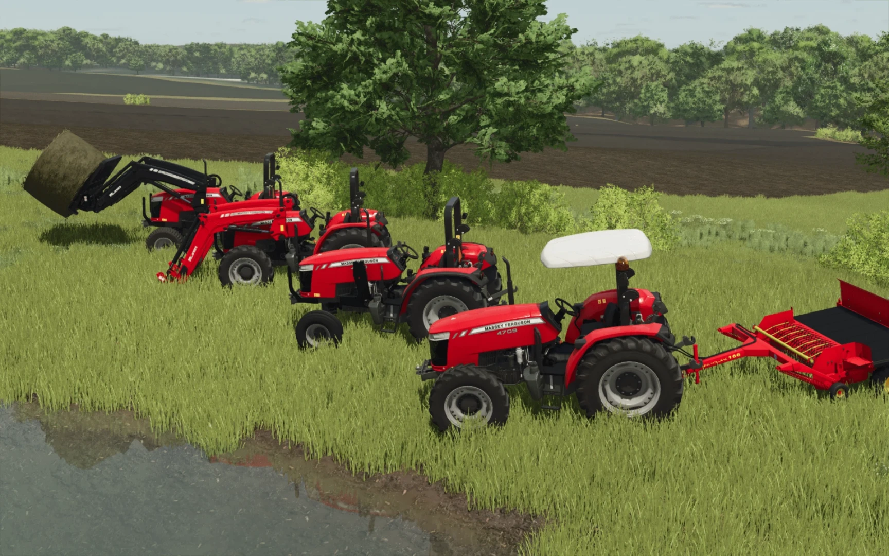 FS25 Massey Ferguson 4700 Utility v 1.0 - FS25