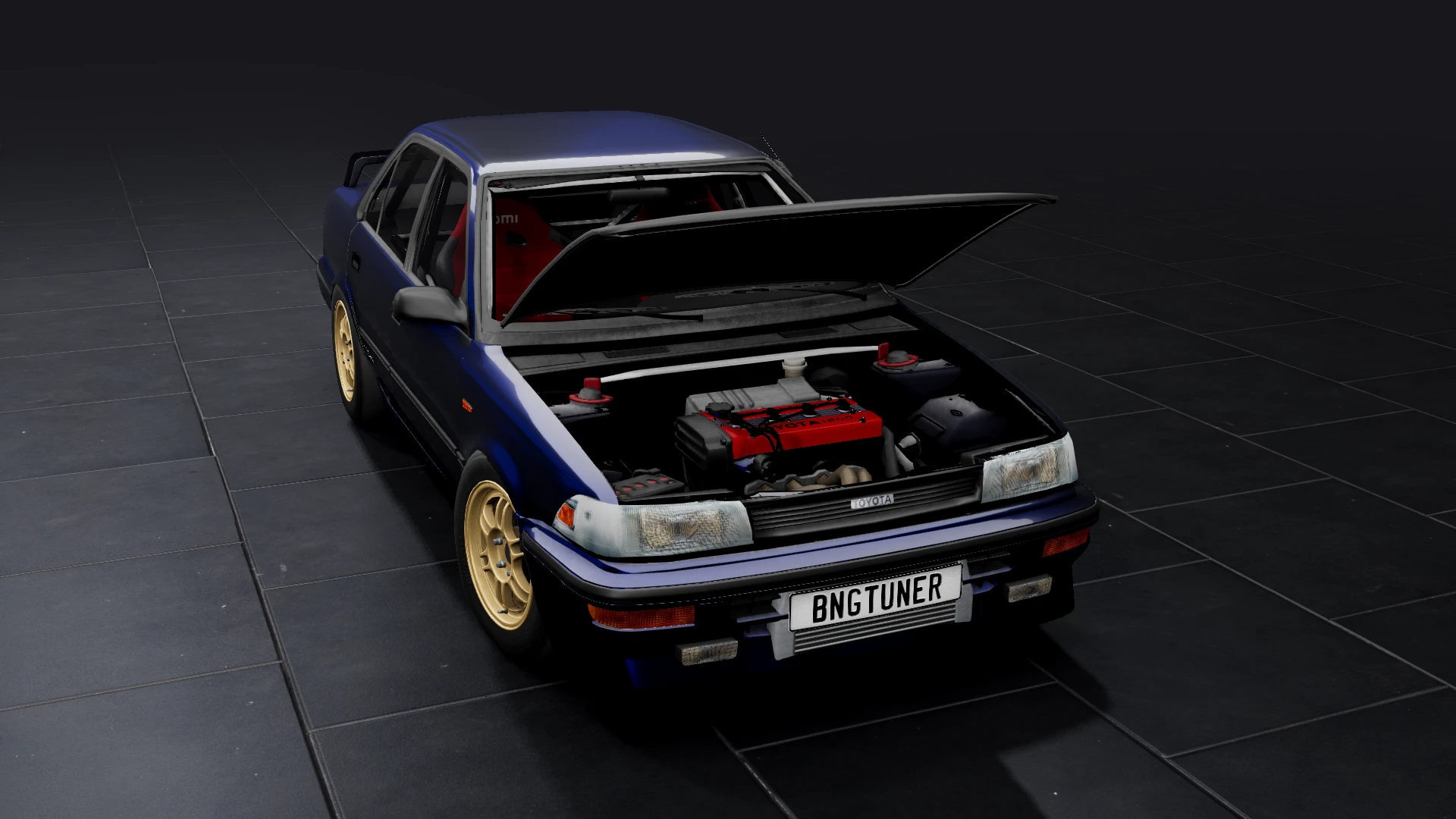 1988 Toyota Corolla AE92 BeamNGTuner Mod 2.4 - BeamNG.drive