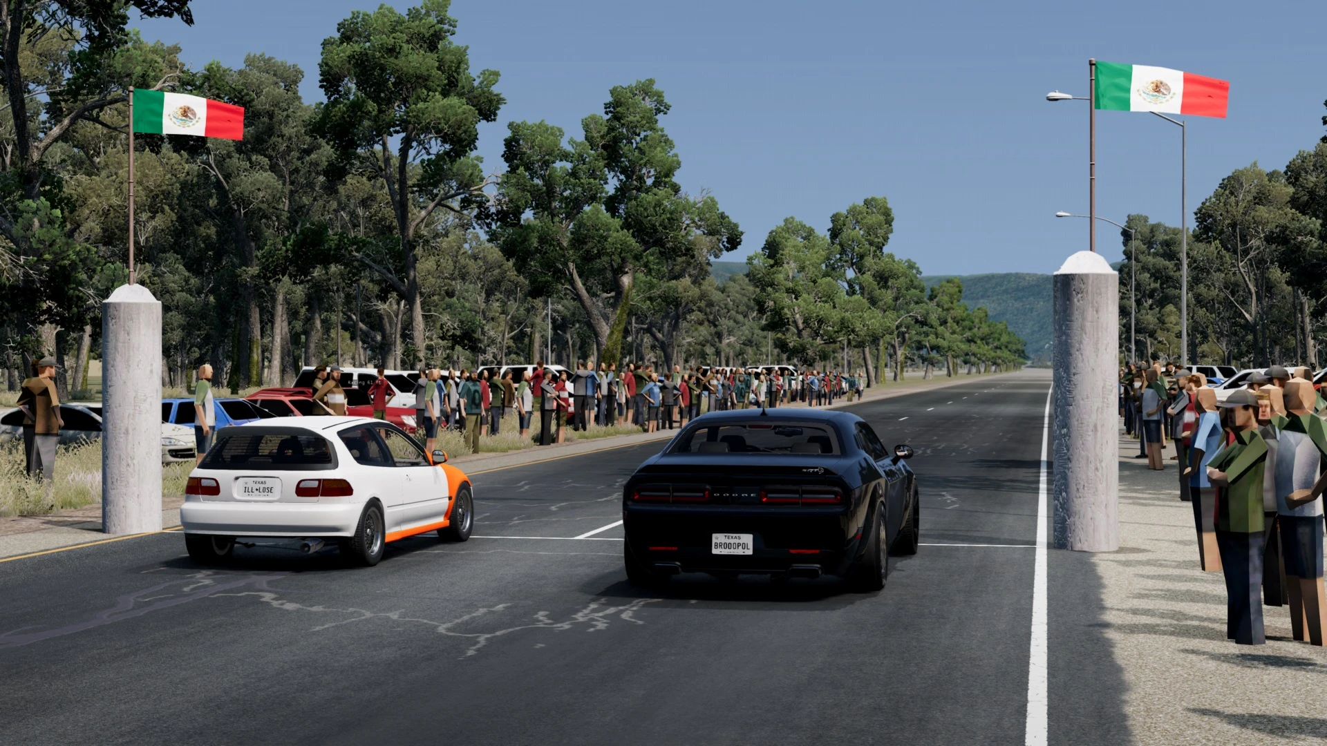 Mexico Race (STREET) 1 - BeamNG.drive