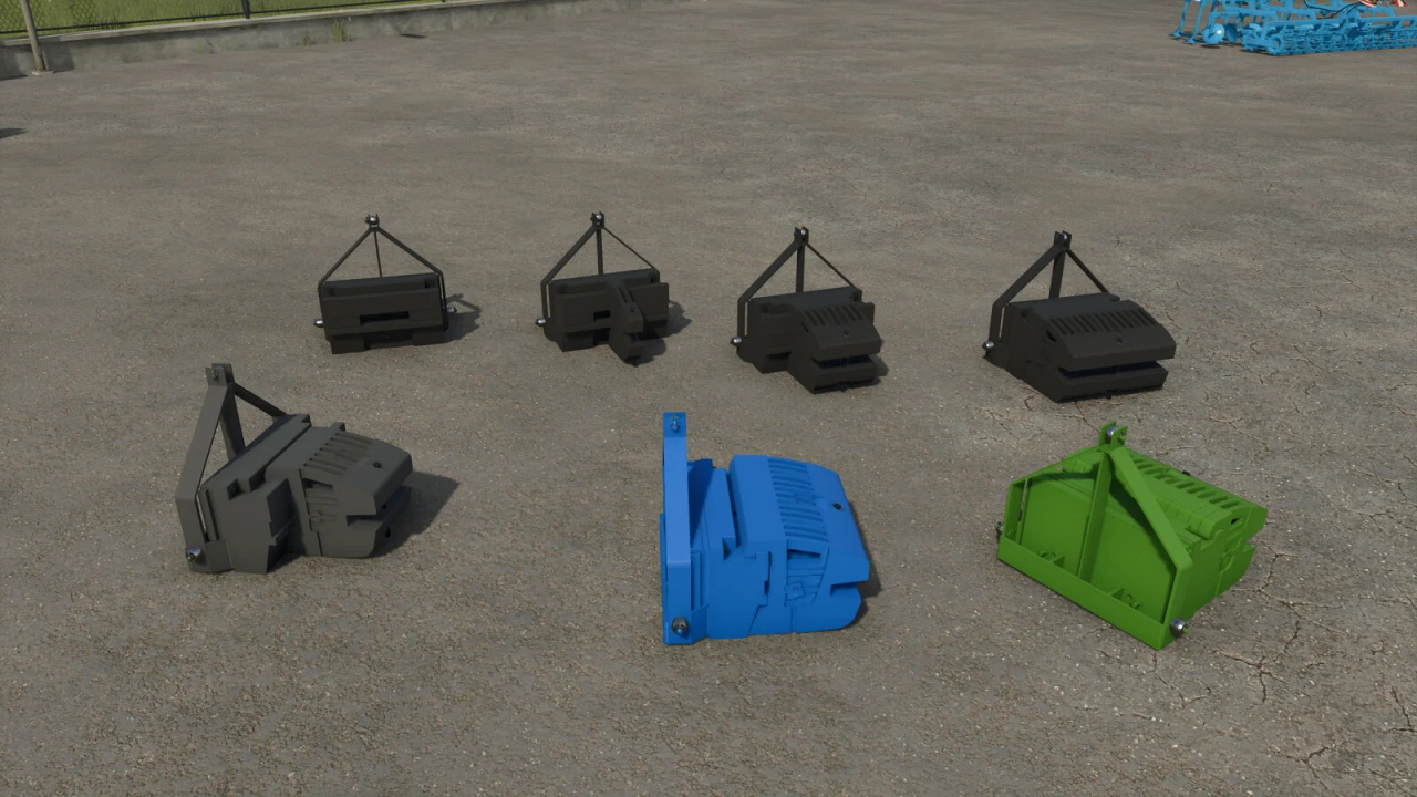 LS25 Gewichte Mods - ModLand.net