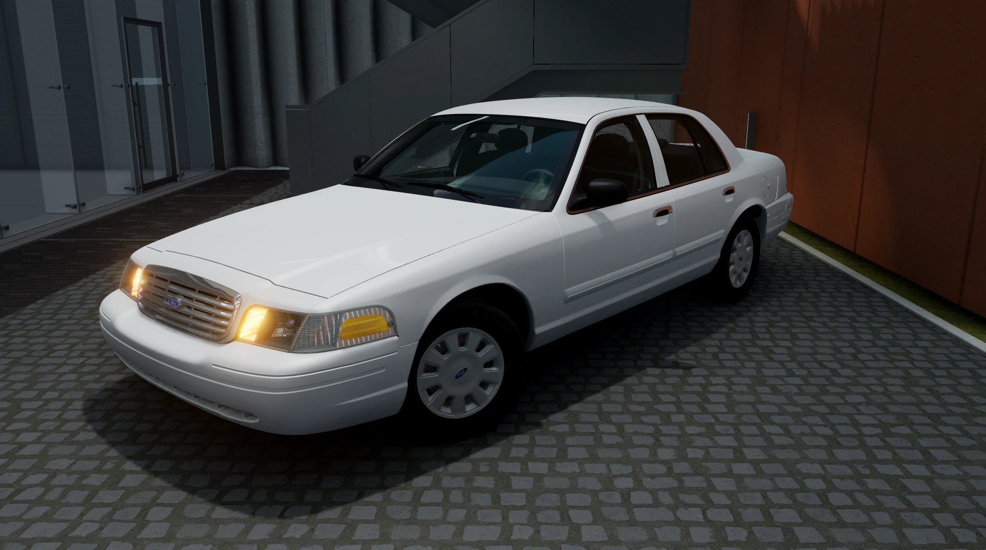 Ford Crown Victoria + Saudi police cars NEW - BeamNG.drive