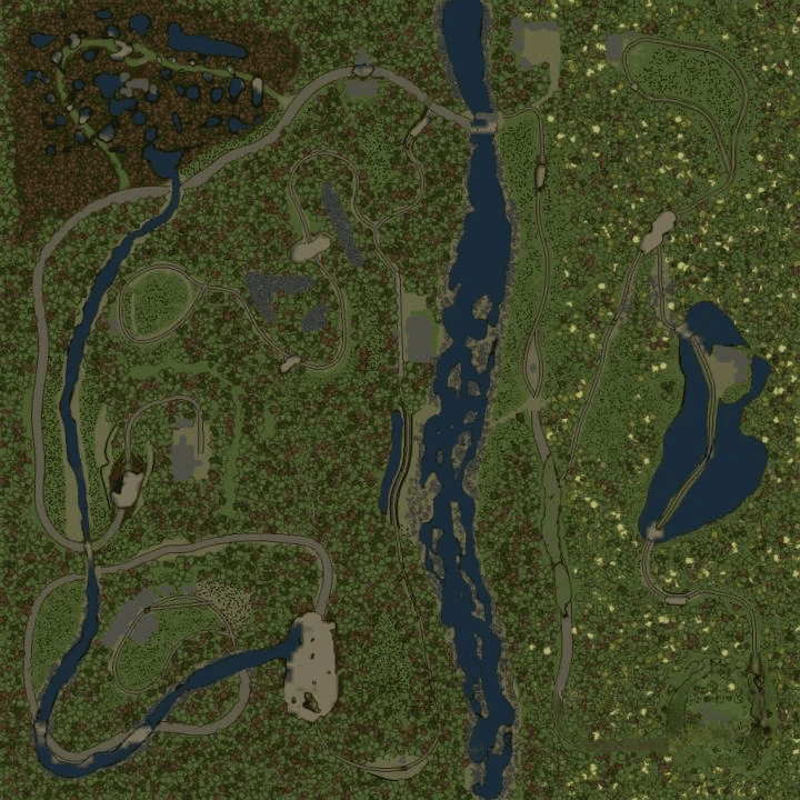 Mod Map River Niva for Spintires: MudRunner 1.0 - MudRunner