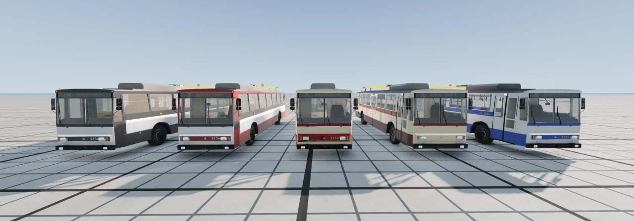 BeamNG.drive Buses - ModLand.net