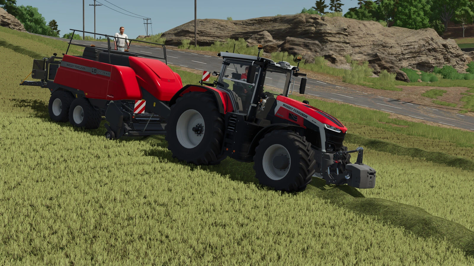 Massey Ferguson LB 2234 XD Gen2 Baler 1.0 - FS25