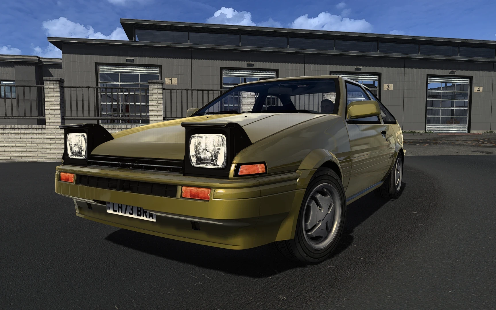 Toyota Sprinter Trueno AE86 V2.9 1.54 2.9 - ETS 2
