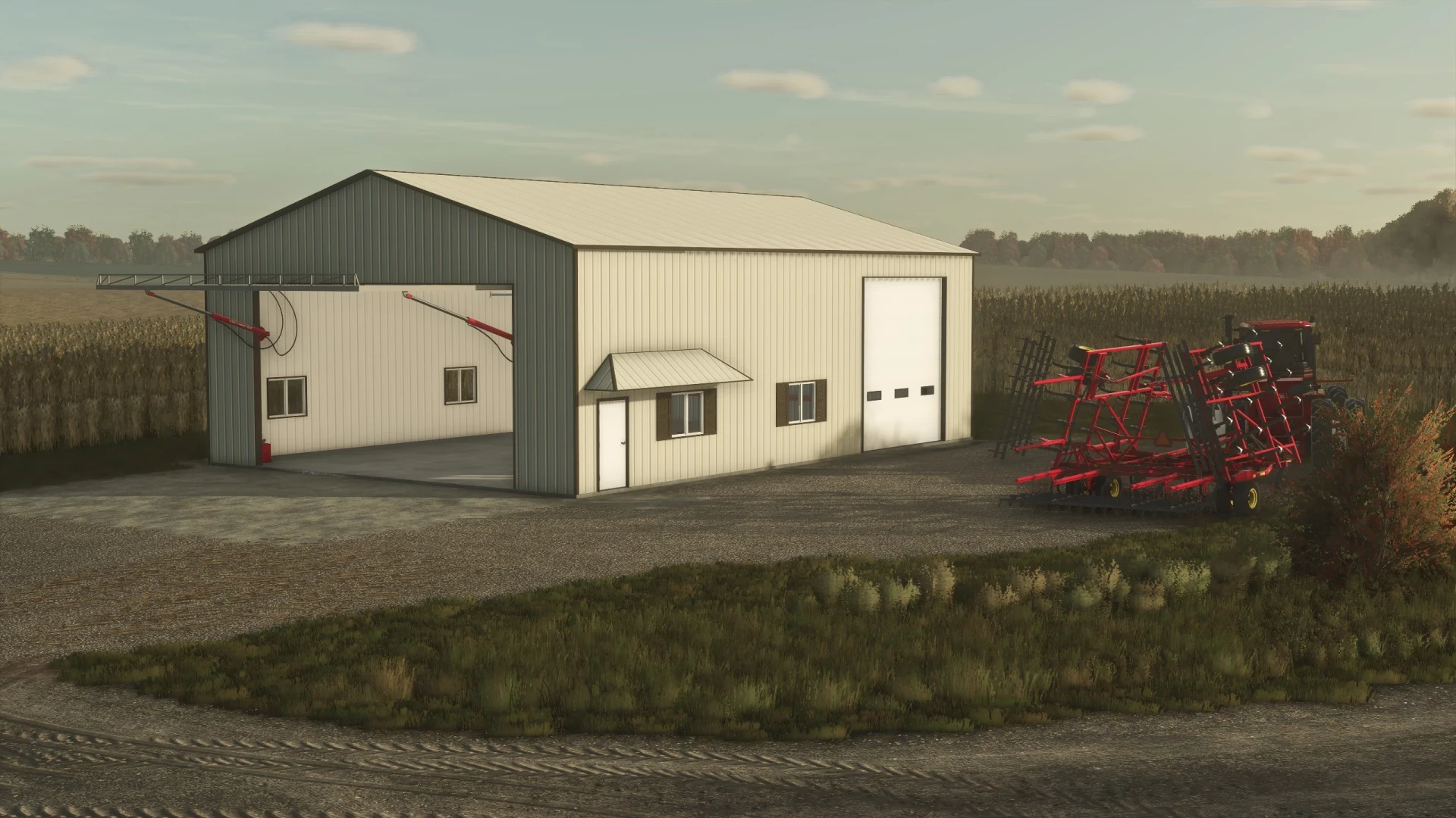 FS25 Small Heated Shop v 1.0 - FS25