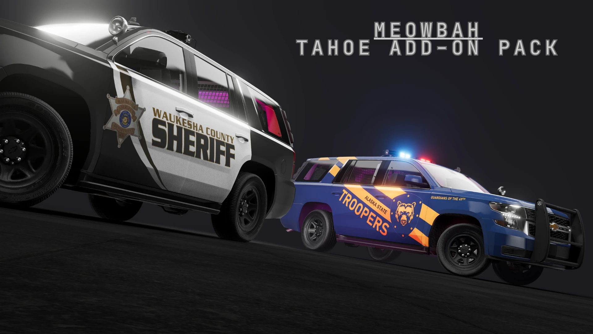 Meow Bah's Tahoe Skin Pack V2 - BeamNG.drive