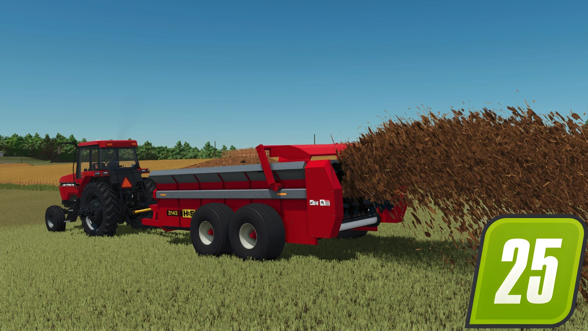 H&S 430 Bushel Manure Spreader FS25 v 1.0 - FS25