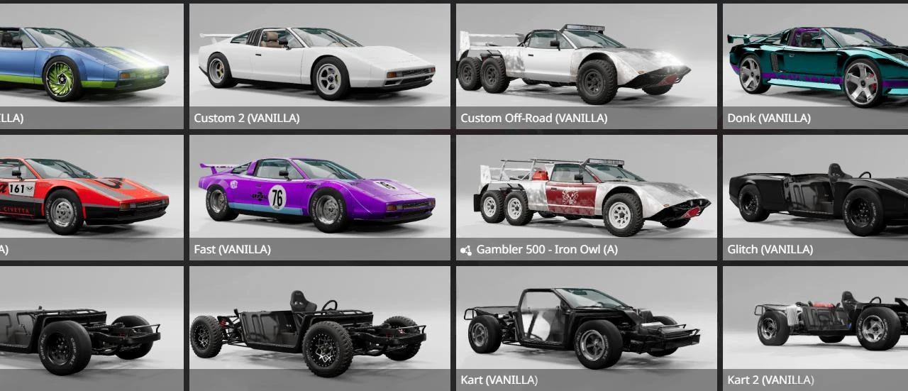 FallGem’s Config Pack 2.7 - BeamNG.drive