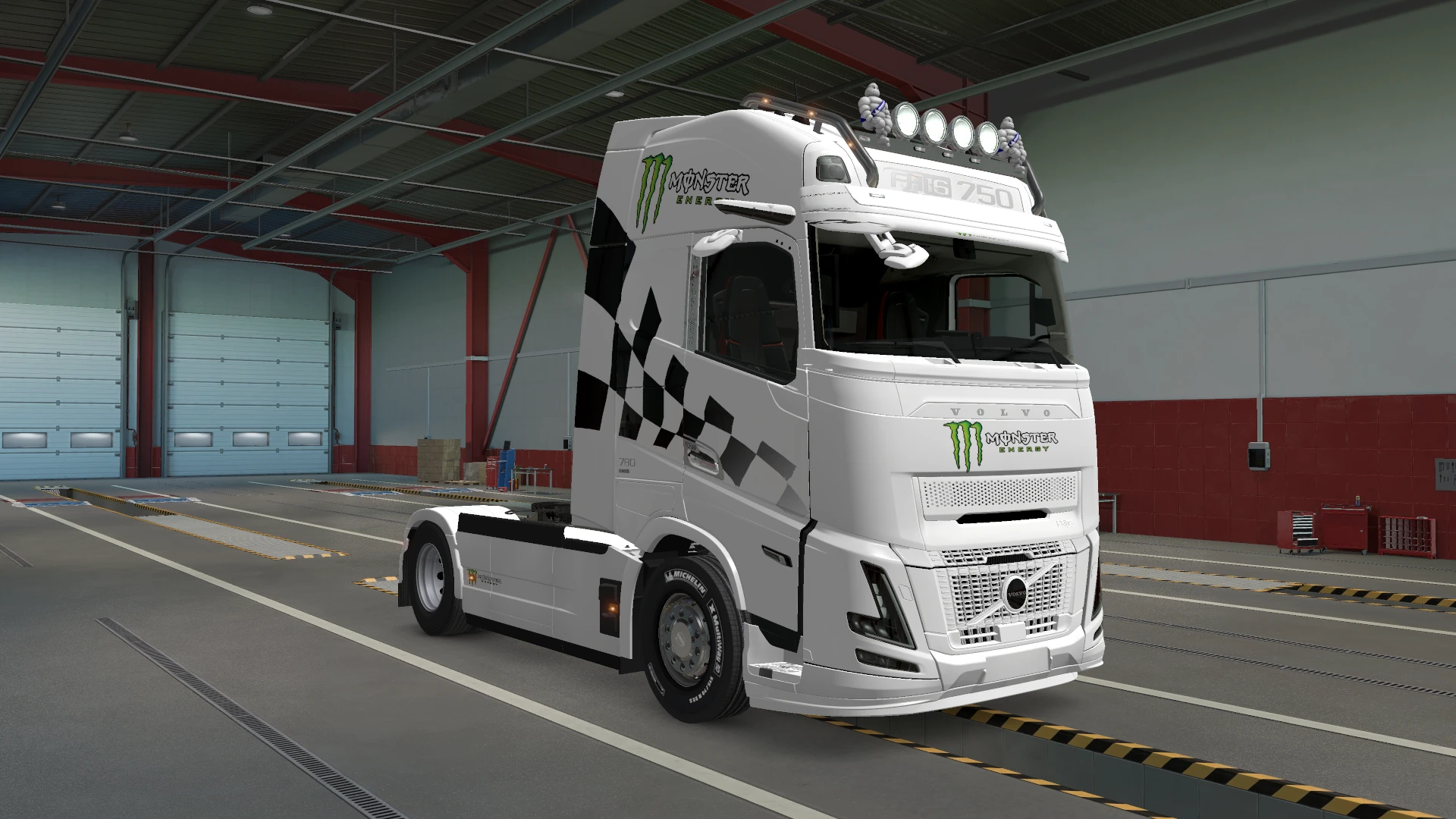 Volvo FH6 Monster Skin 1.0 - ETS 2