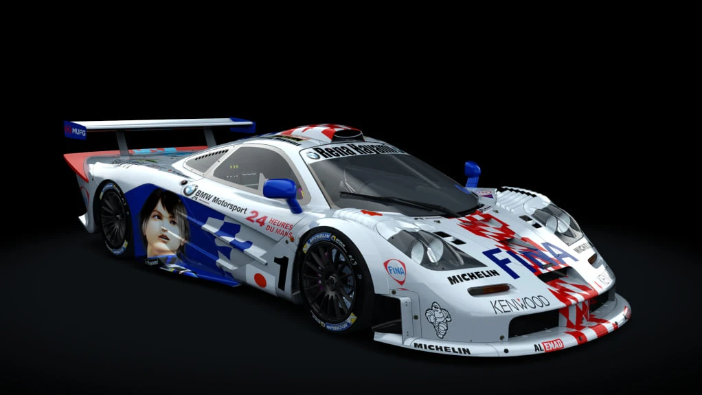 McLaren F1 GTR Rena Hayami (2in1) 8.0 - Assetto Corsa