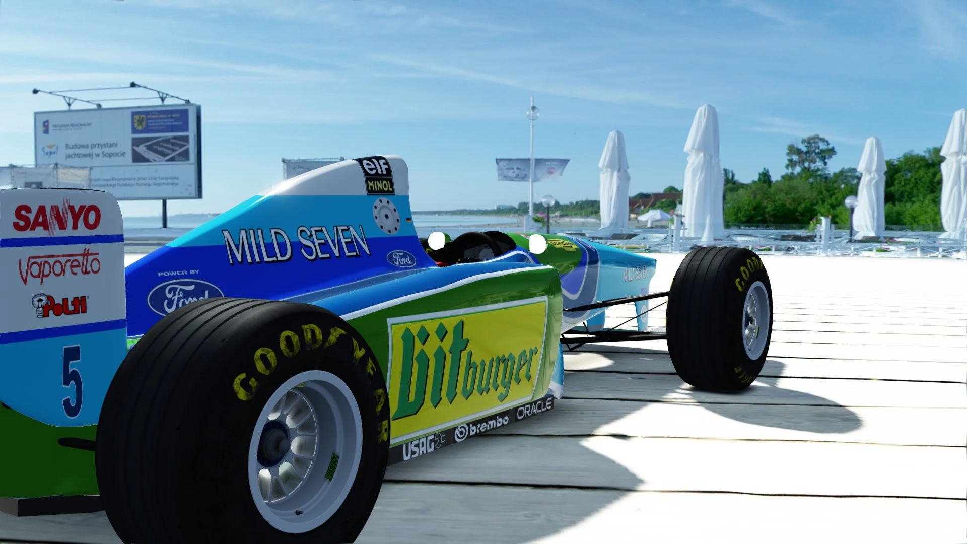 temporada f1 1994 ford Benetton B194 FINAL - Assetto Corsa