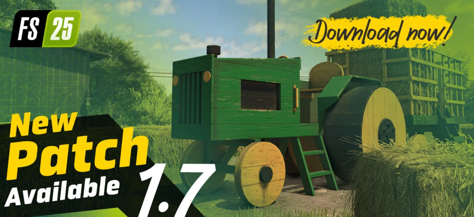 New Update for Farming Simulator 25: Patch 1.7 + Nexat Improvements 1 ...