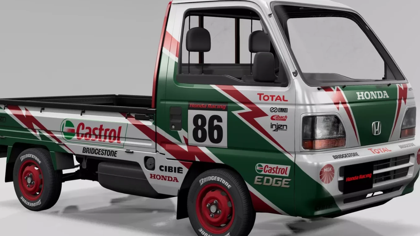 Honda Acty 3.8 Fixed - BeamNG.drive