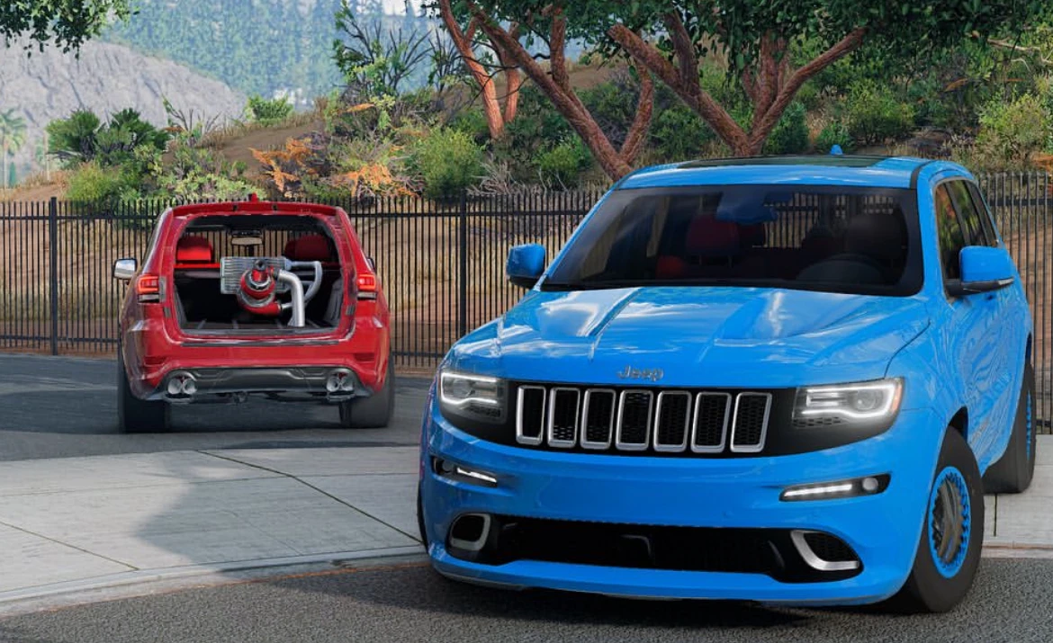 Jeep Grand-Cherokee TrackHawk CUSTOM! V3.1 - BeamNG.drive
