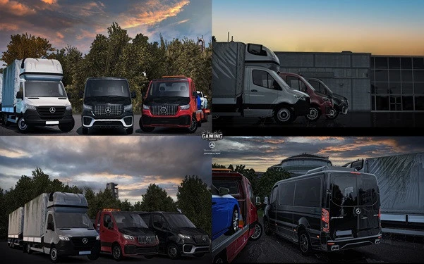 Mercedes-Benz Sprinter (Tourer Megamod) 1.54 - ETS 2