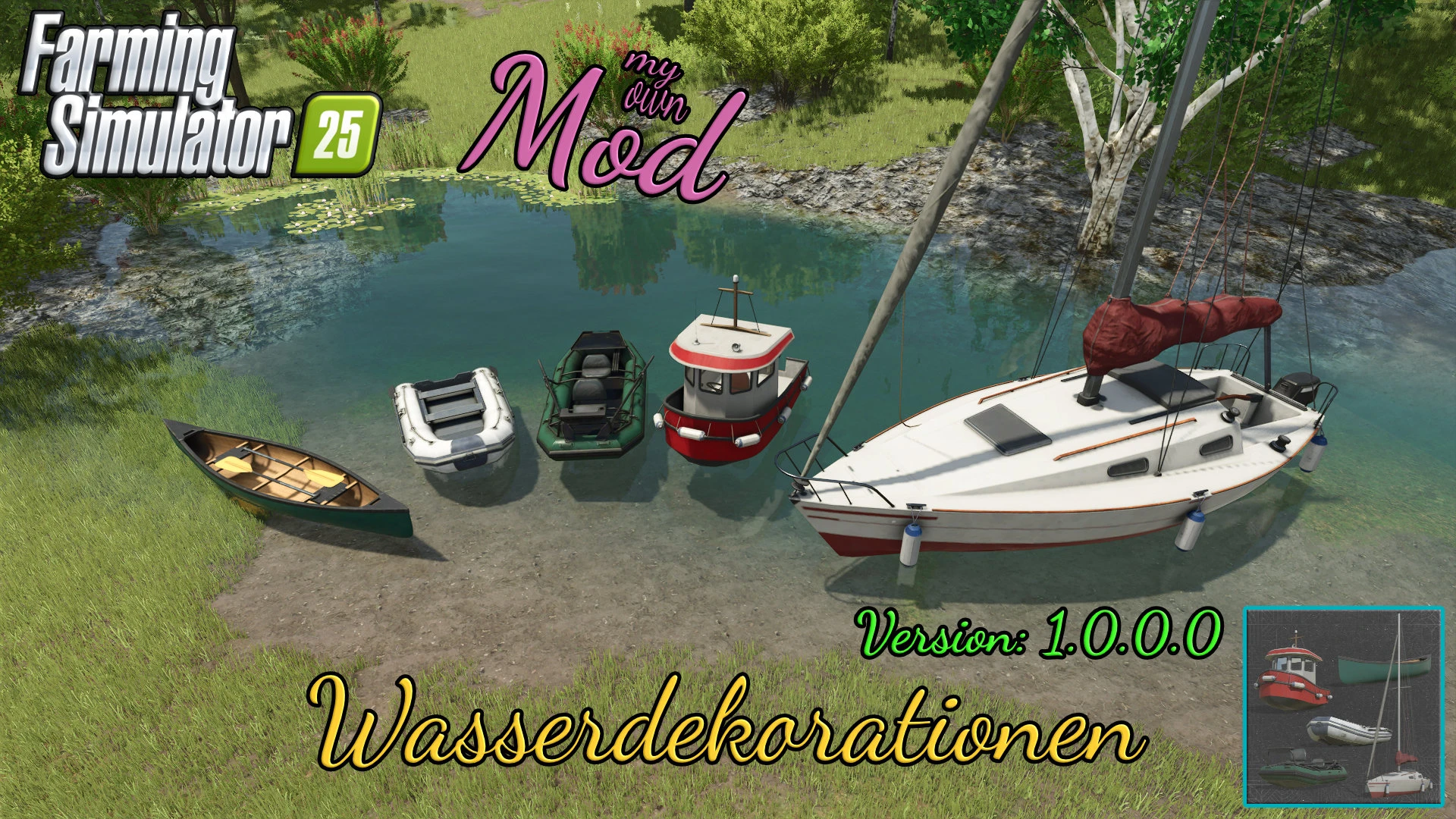 Water Deco 1.0.0.0 - FS25