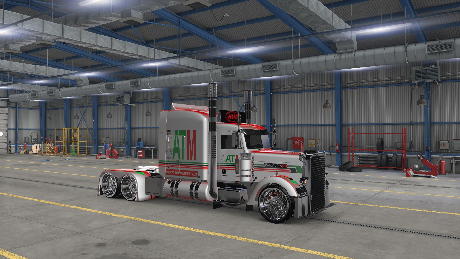 PACK SKINS DE GASOLINA PARA HATERBILT VIPER 389 1.0 - ATS