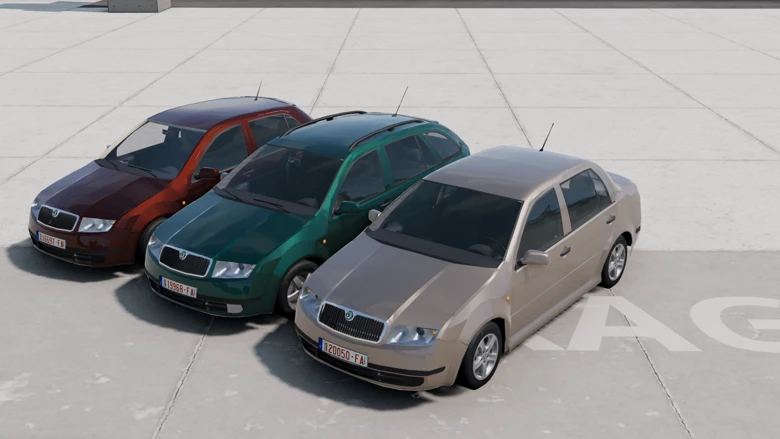 Škoda Fabia I+ Sedan+ Combi+ facelift (6Y2+3+5) pack (free) 1.1 ...