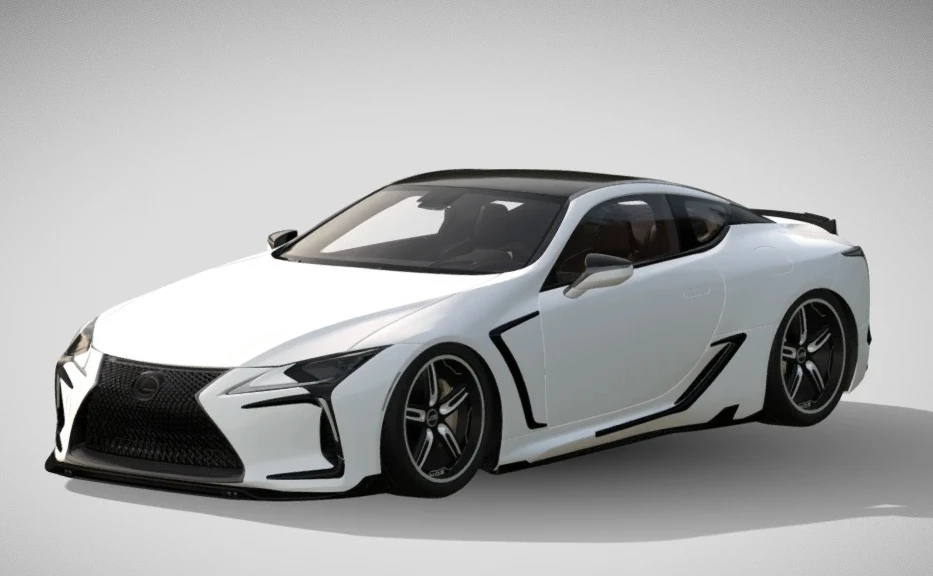 2017 Lexus LC 500 ROWEN Body kit 1.3 - BeamNG.drive