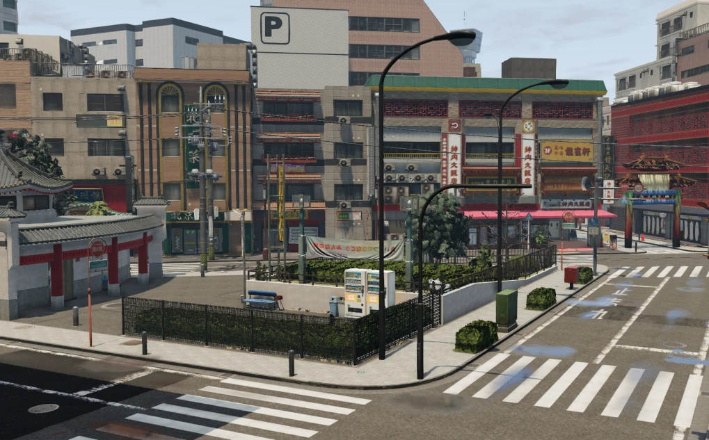 Isezaki Ijincho, Yokohama, Japan 5.5.1 - BeamNG.drive