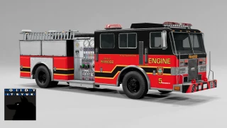 MTL Sherman Fire Truck 1.1 - BeamNG.drive
