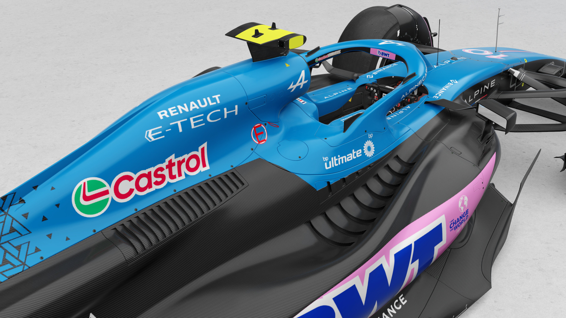 RSS Formula Hybrid 2023 Alpine A523 Livery 1.3 - Assetto Corsa