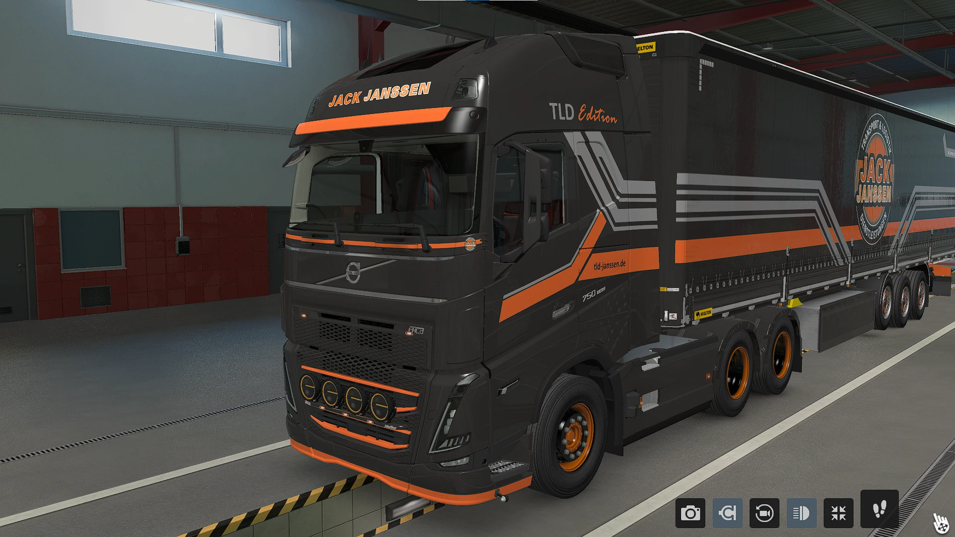 Volvo FH 5 XL Jack Janssen Skin 1.01 - ETS 2