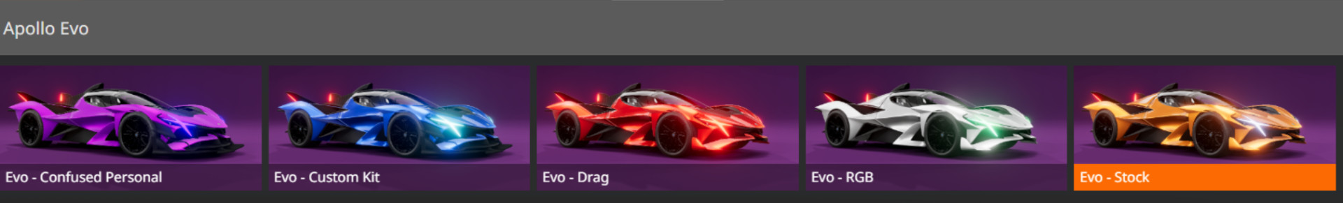 Apollo Evo V1.2 - BeamNG.drive